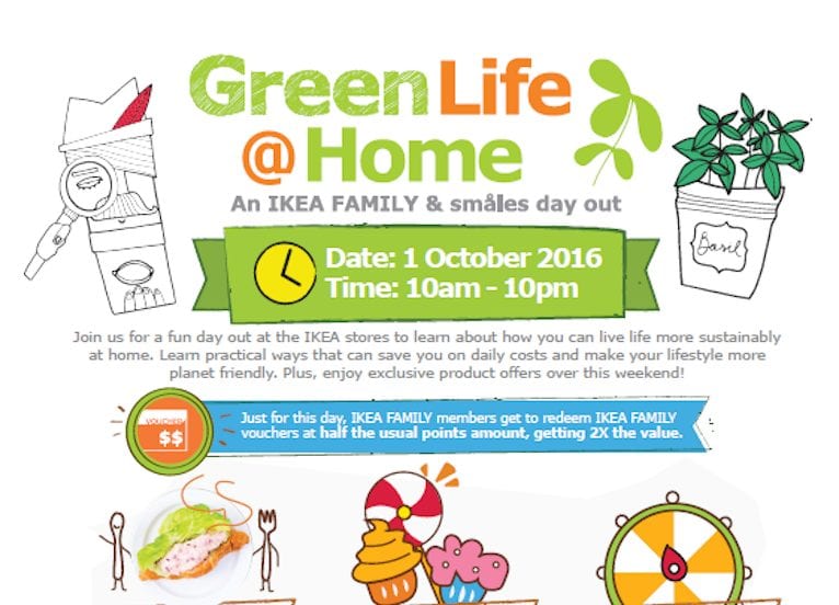 Live life more sustainably with IKEA and join the Green Life@Home Event ...