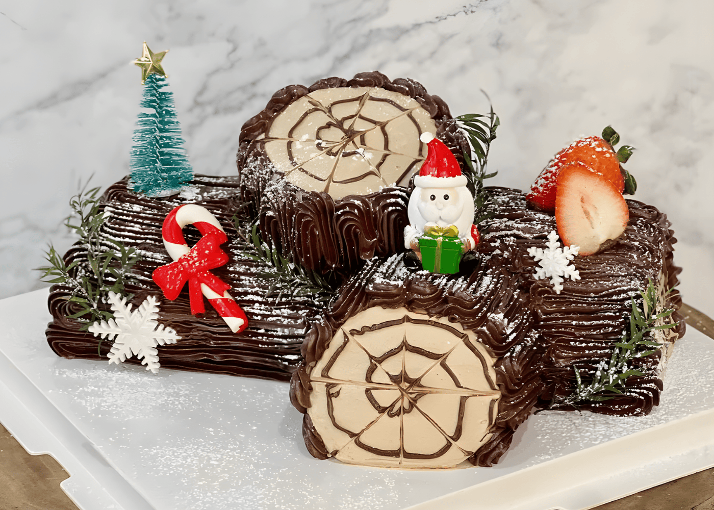 Where to buy 2025 Christmas log cakes and desserts in Singapore