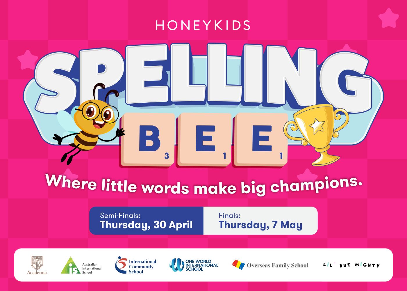 HoneyKids Asia Spelling Bee Singapore | HoneyKids Asia